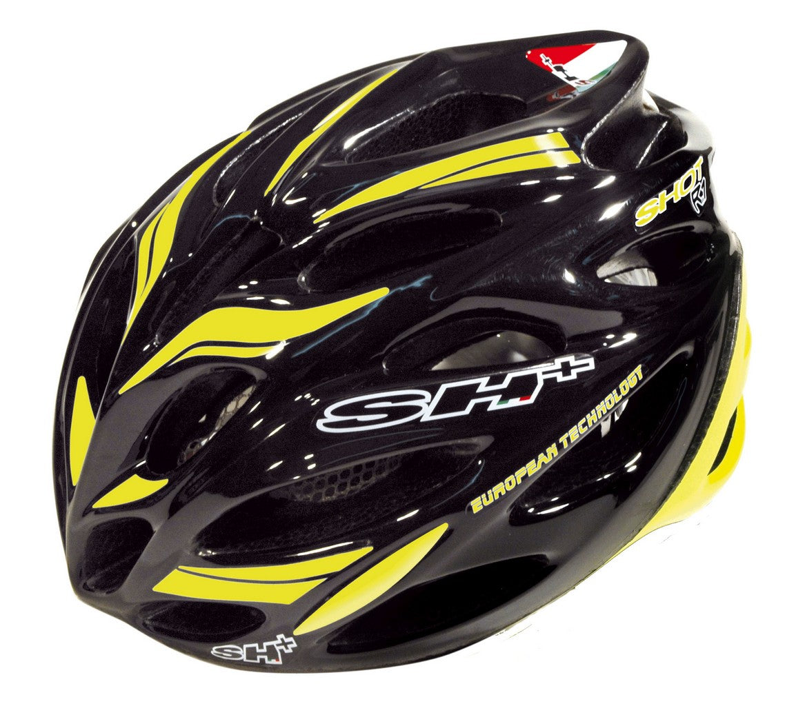 SH+ Shot R1 Helmet - Black/Yellow – SH+ (SH Plus) Sunglasses